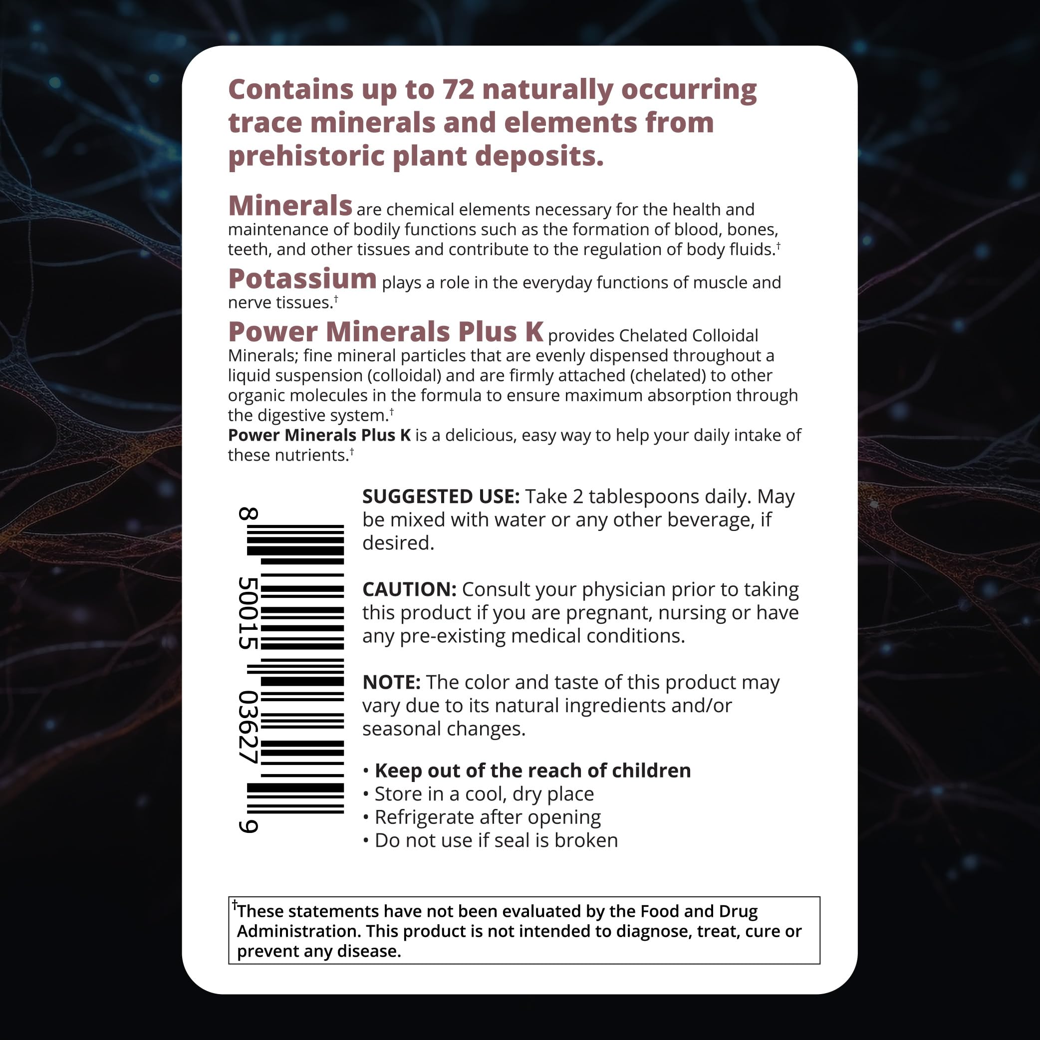 Trace minerals to support immunity