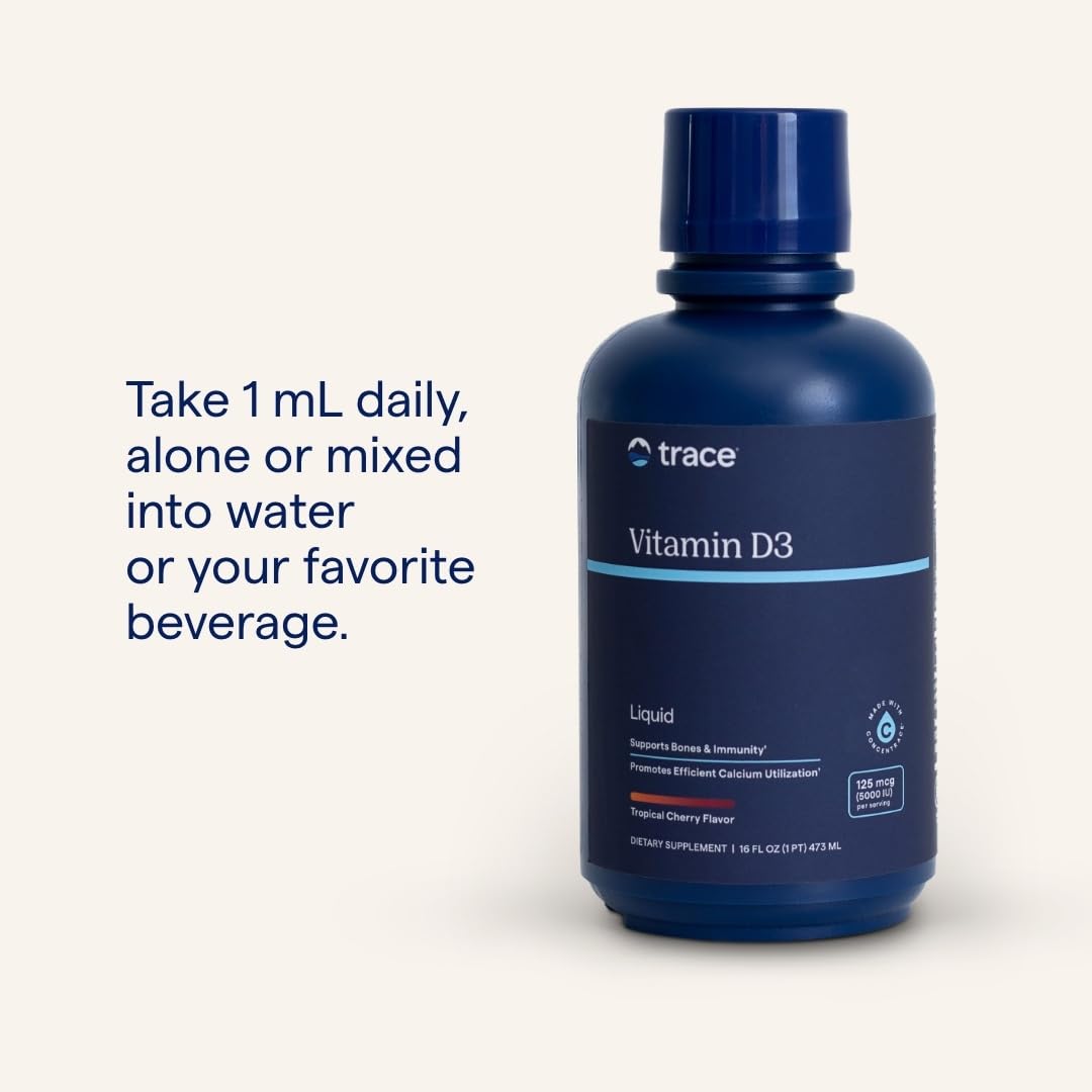trace minerals vitamin D liquid