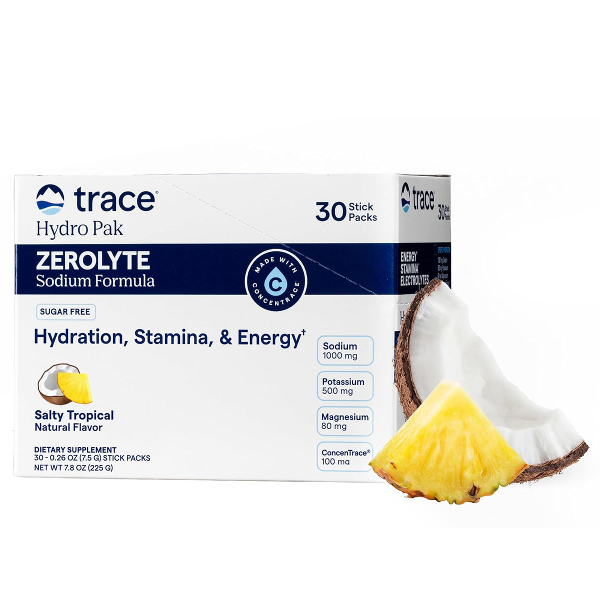 Trace Minerals ZeroLyte drink mix packets