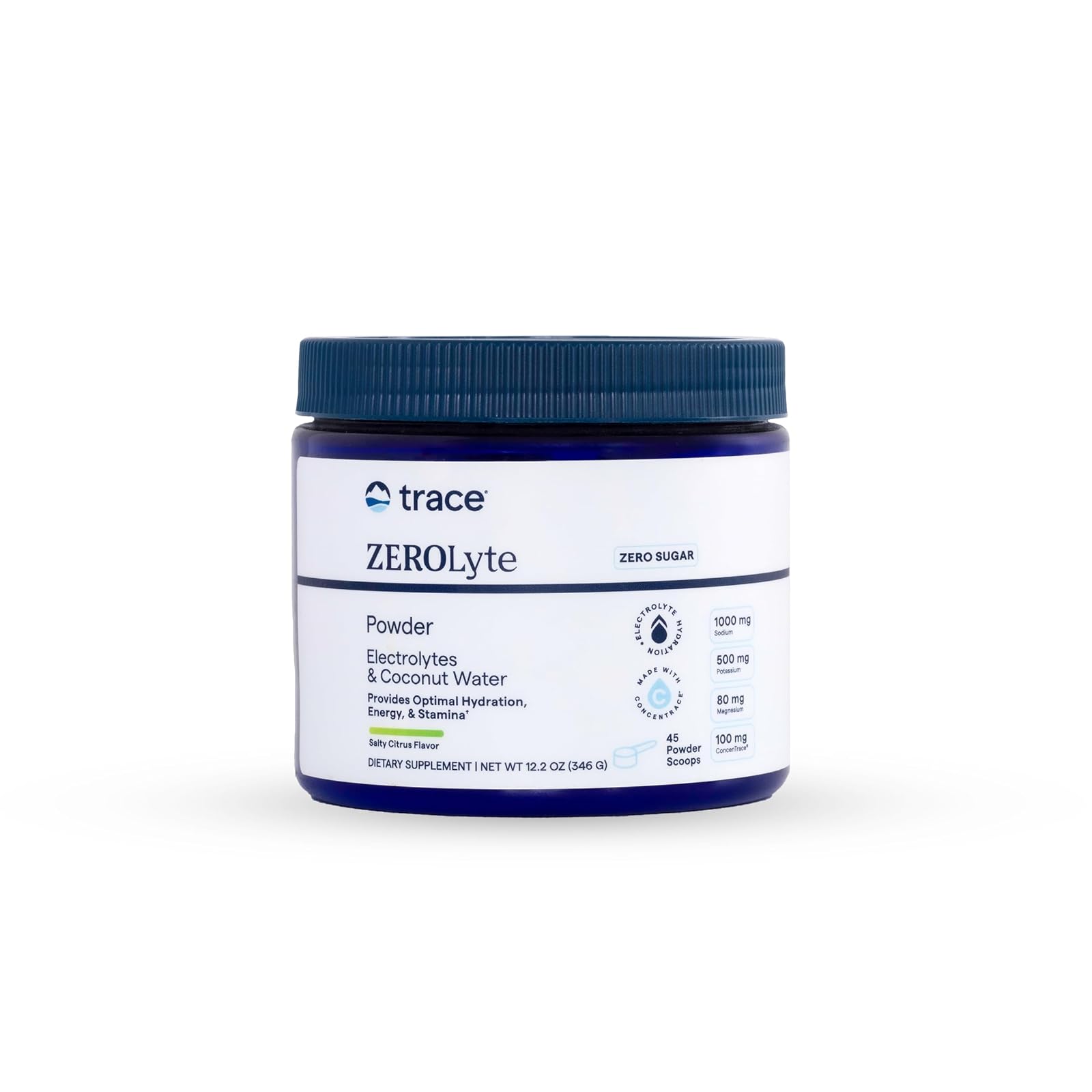 Trace Minerals ZeroLyte electrolyte drink mix