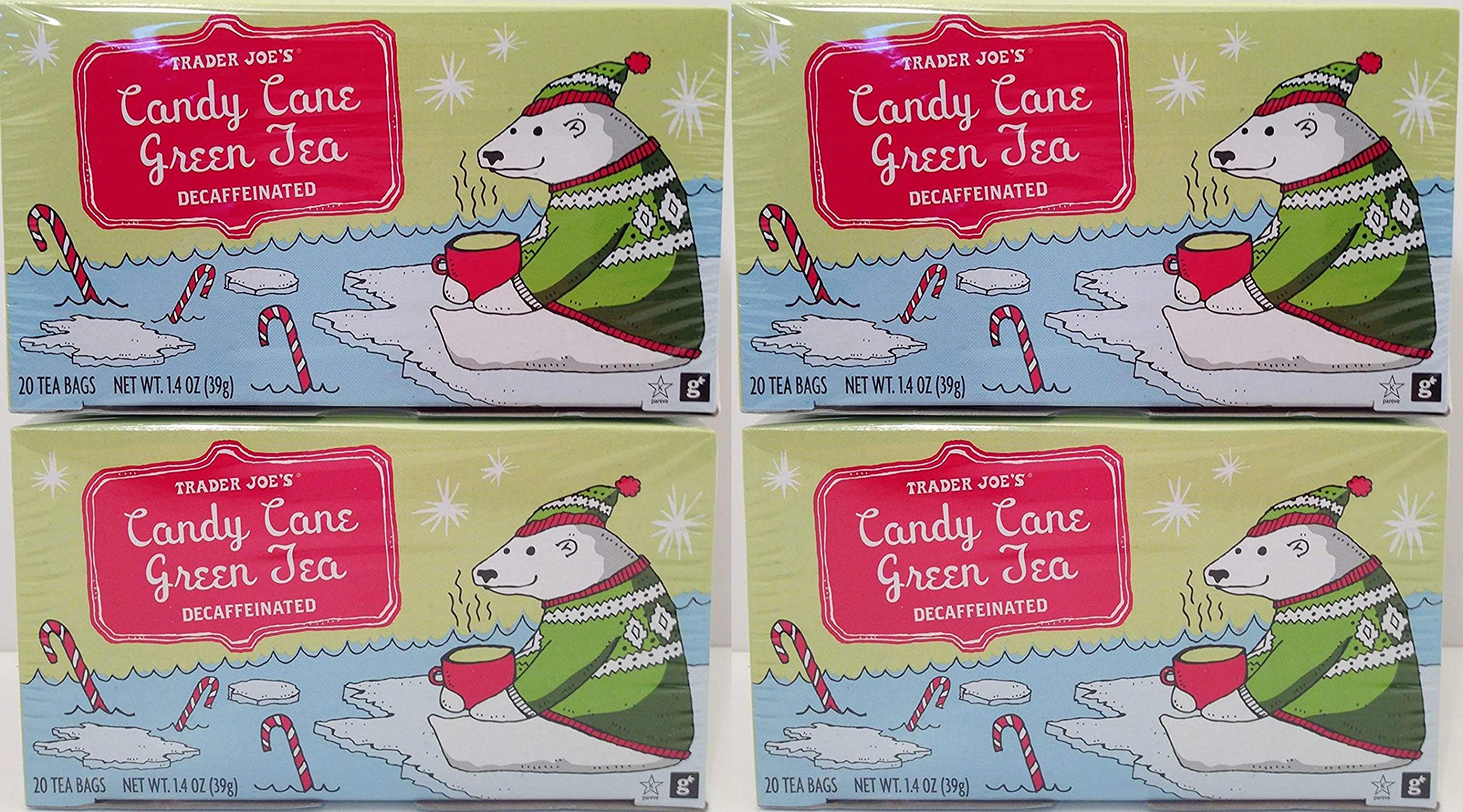 Trader Joe's decaffeinated green tea bags