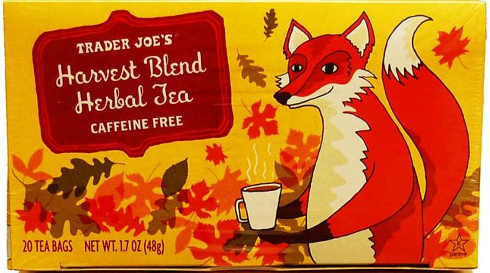 Trader Joe's herbal tea blend bags