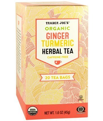 Trader Joe's organic ginger turmeric herbal tea