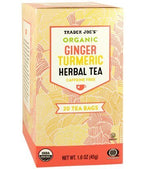 Trader Joe's organic ginger turmeric herbal tea