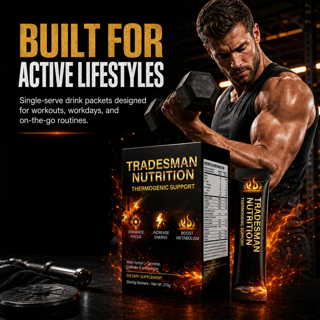 Tradesman Nutrition drink for muscle recovery
