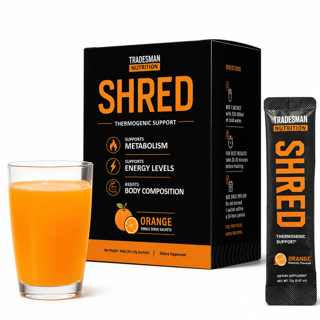 Tradesman Nutrition energy drink for workouts