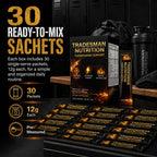 Tradesman Nutrition Shred for focus and endurance