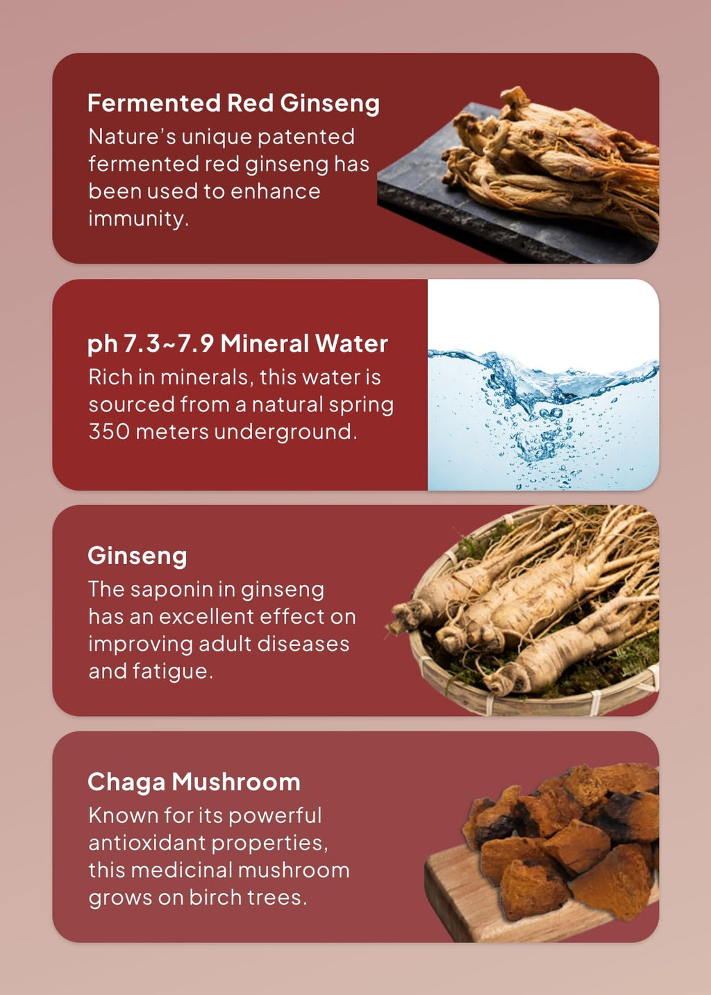 Traditional 9-times steamed ginseng formula