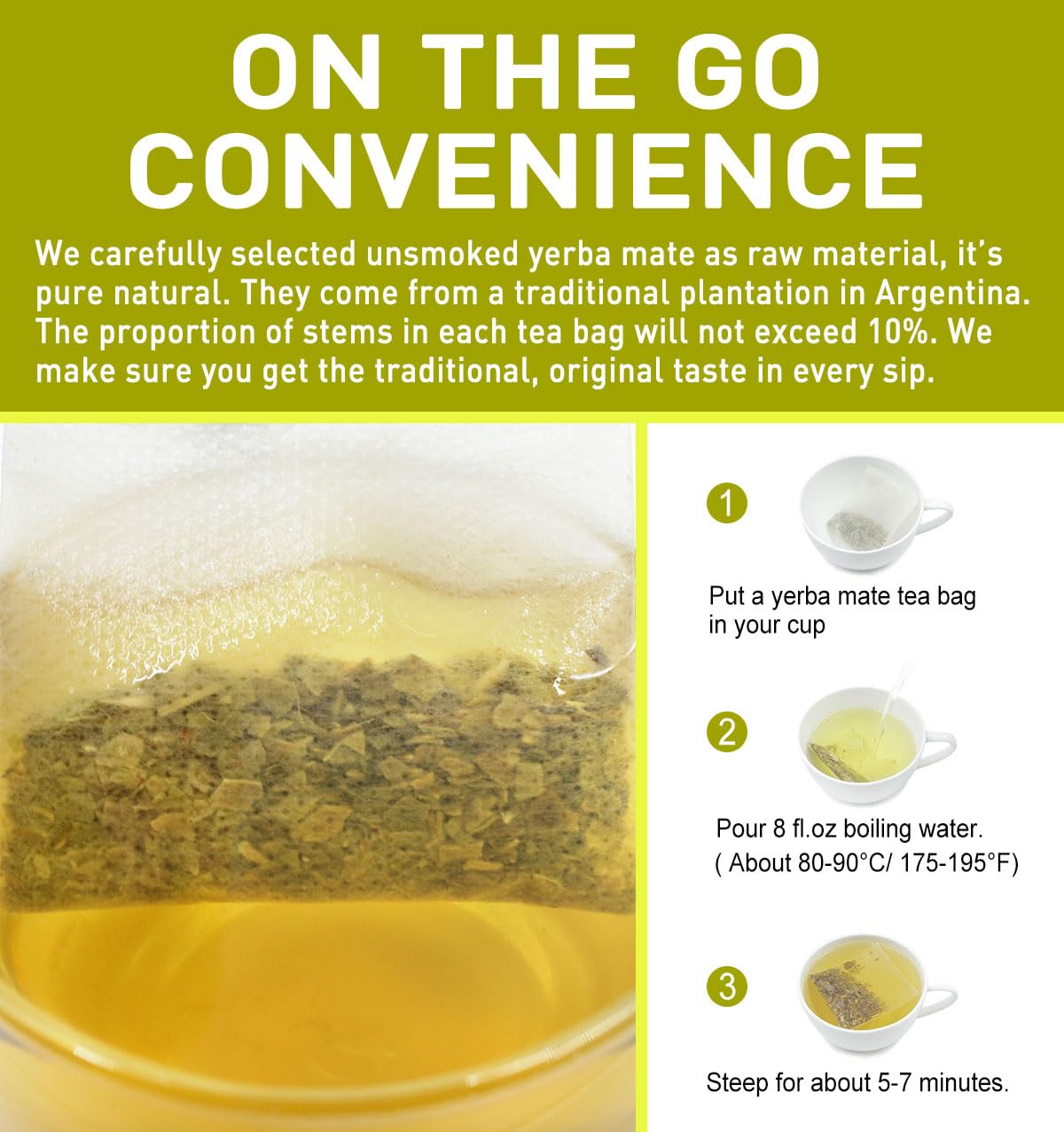 Traditional Argentine tea experience