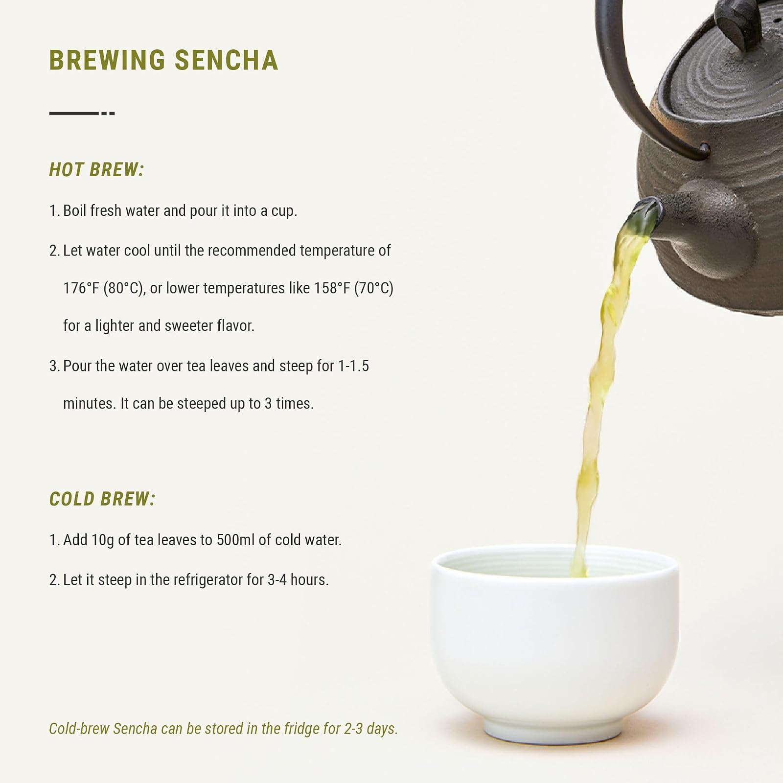 traditional brewing method green tea
