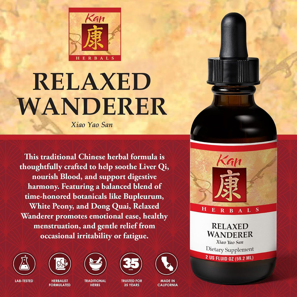 Traditional Chinese herbal blend for relaxation