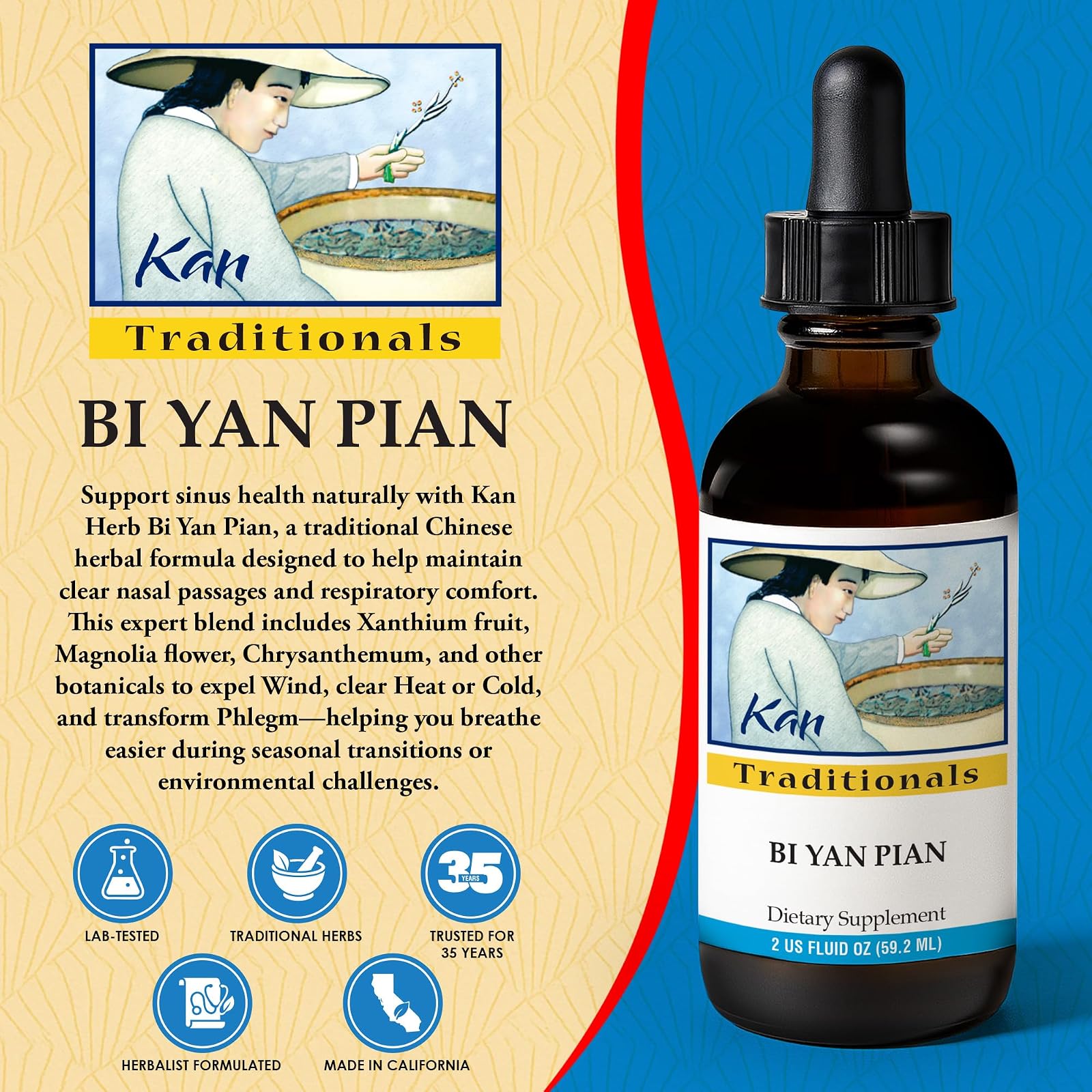 Traditional Chinese herbal formula for wellness
