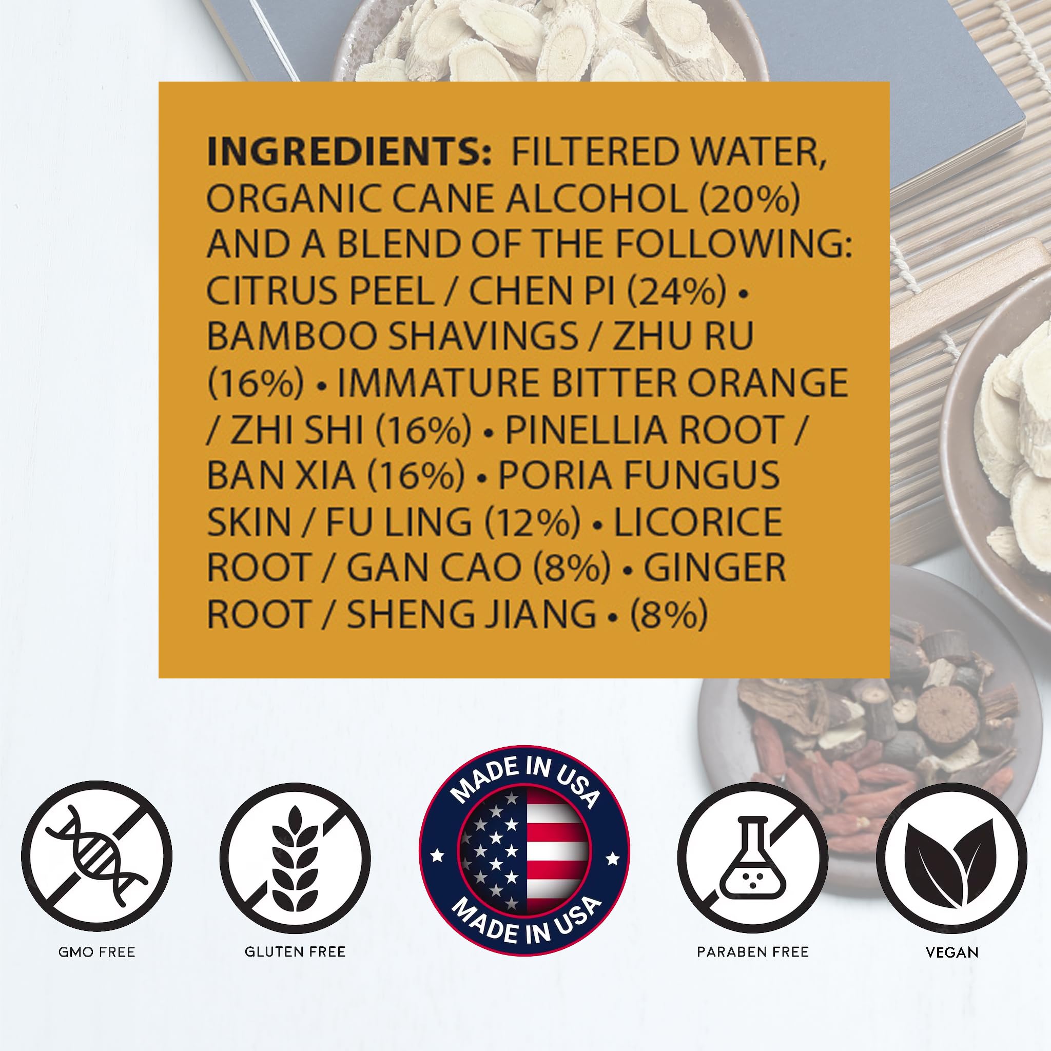 traditional Chinese medicine tincture