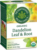 traditional dandelion leaf infusion
