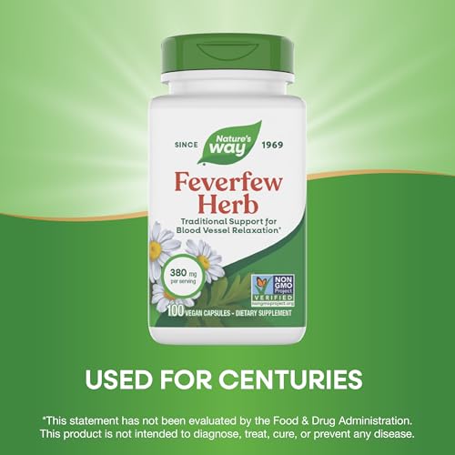 Traditional feverfew for healthy circulation