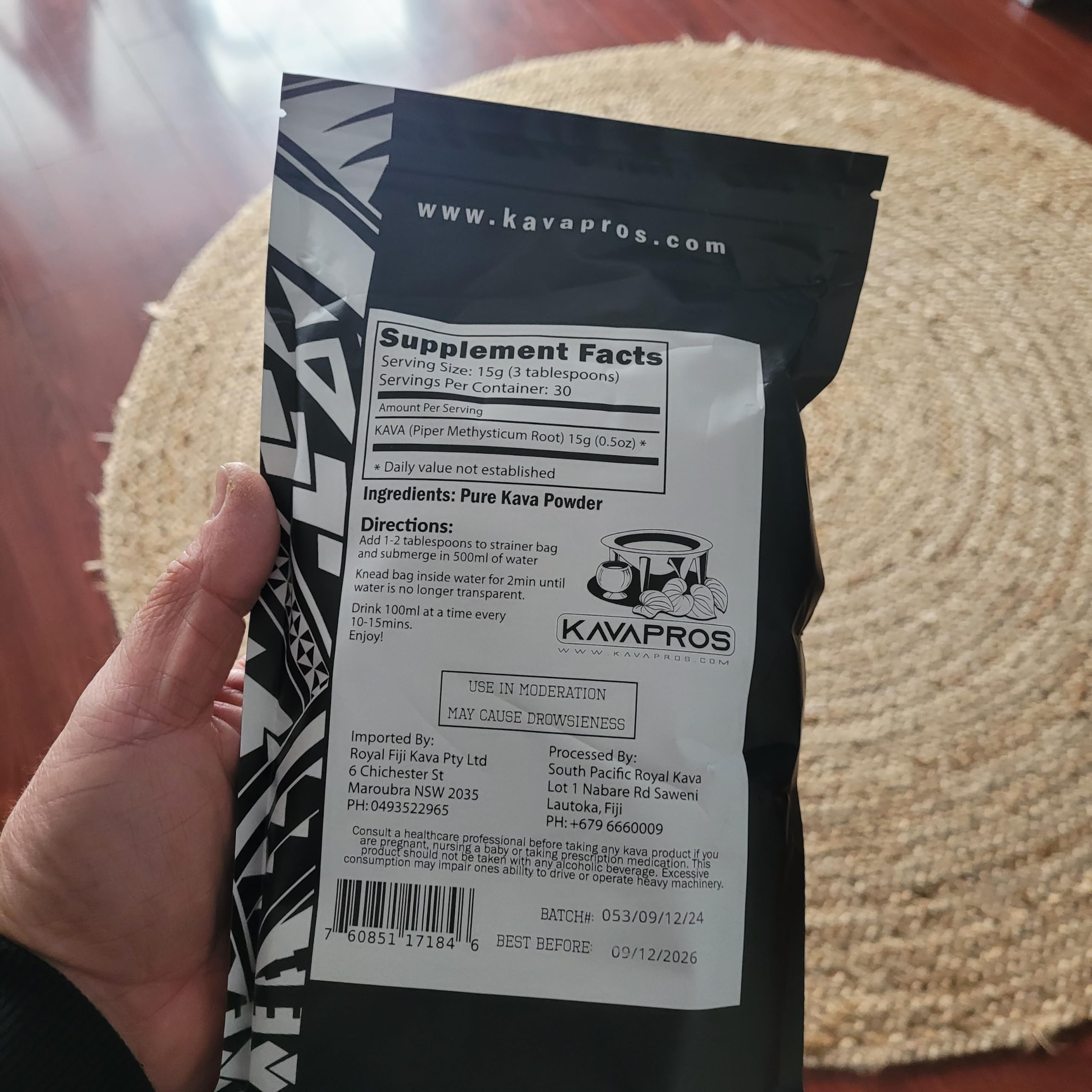 traditional Fijian kava kava