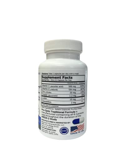 traditional formula eye vitamins Canada