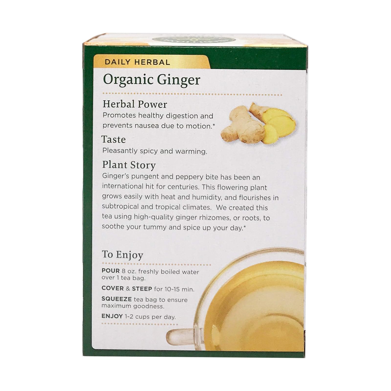traditional ginger tea for wellness
