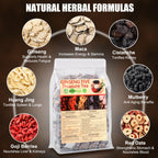 Traditional ginseng herbal infusion