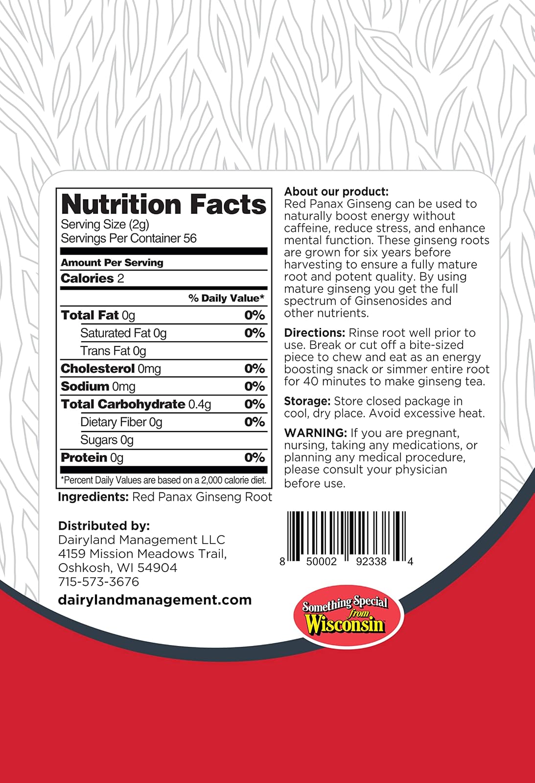 traditional ginseng root for health