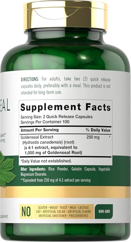 traditional herbal goldenseal benefits