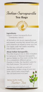 traditional herbal remedy sarsaparilla tea