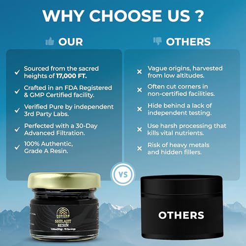 traditional herbal shilajit supplement