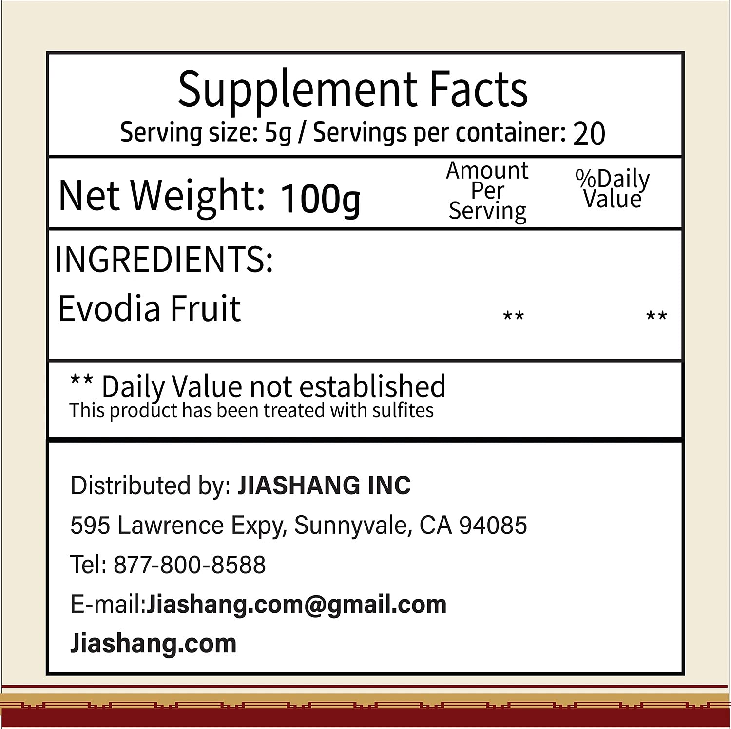 traditional herbal supplement since 1905