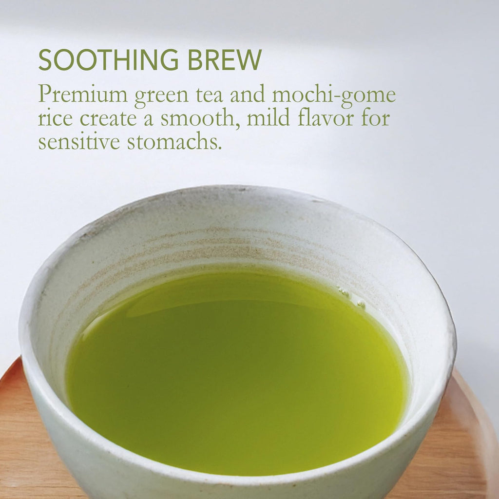 traditional Japanese genmaicha tea
