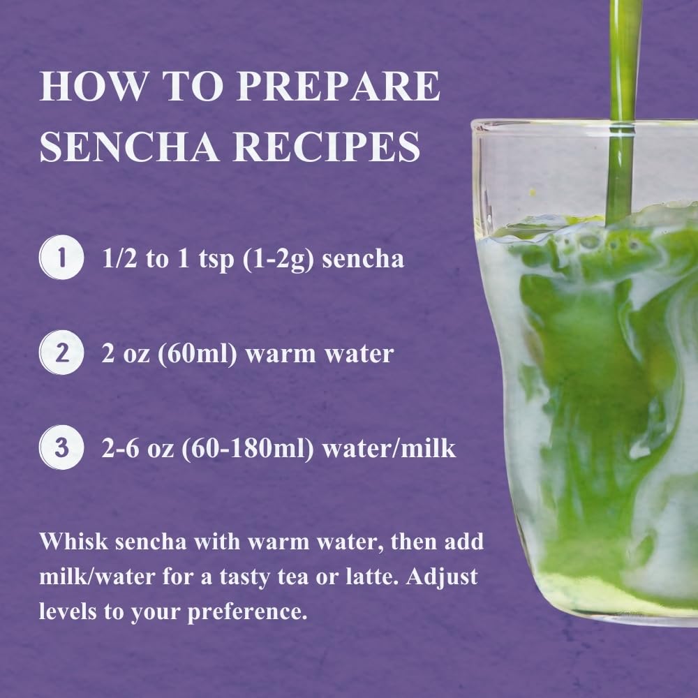 traditional Japanese sencha green tea