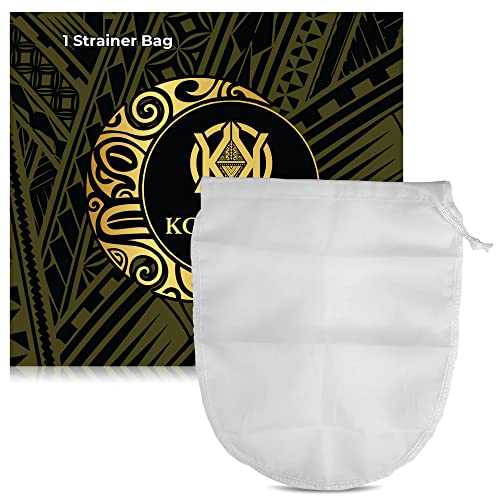 traditional kava preparation strainer