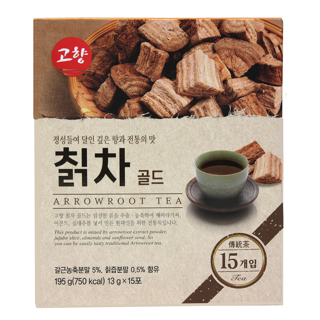 traditional Korean arrowroot tea bags