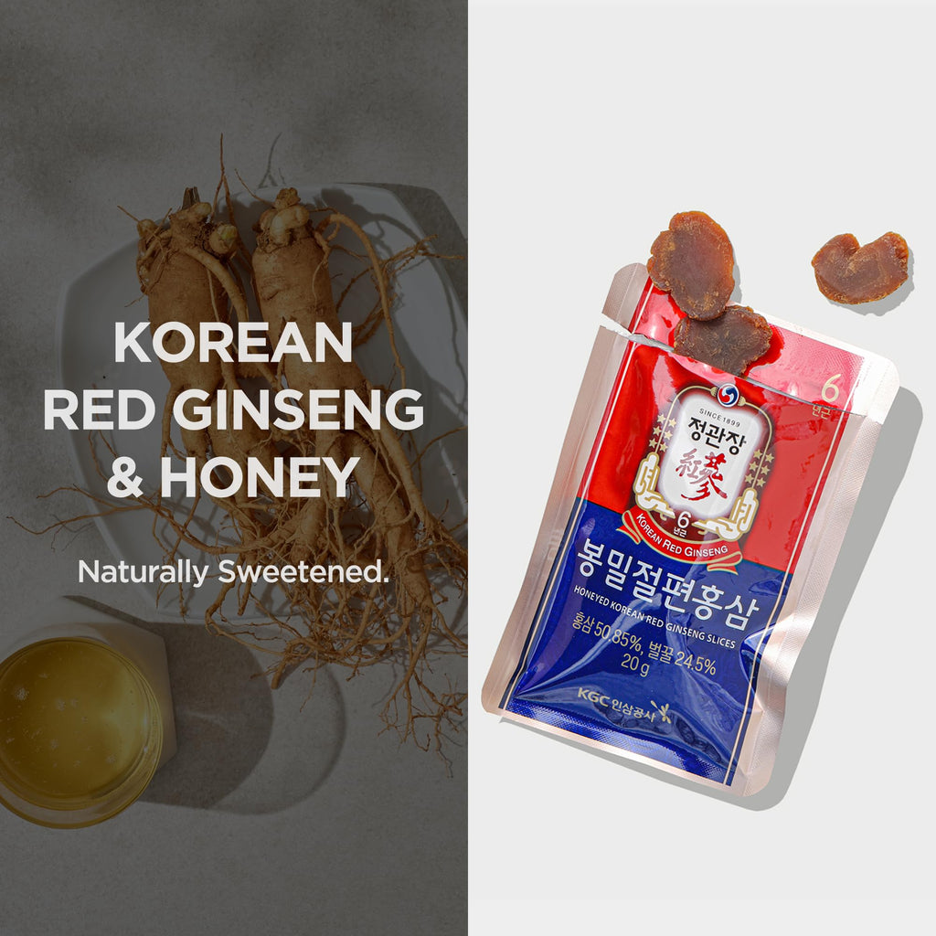 Traditional Korean ginseng for energy