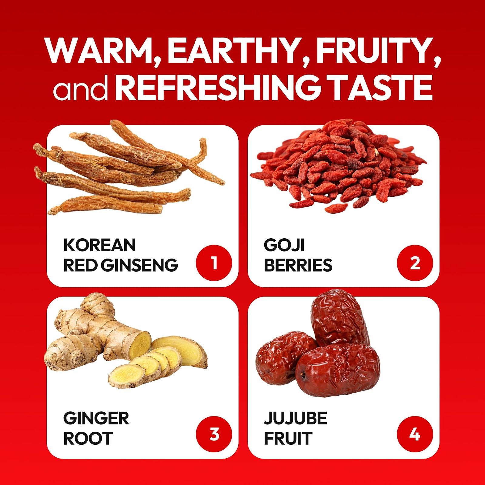 traditional Korean ginseng tea blend