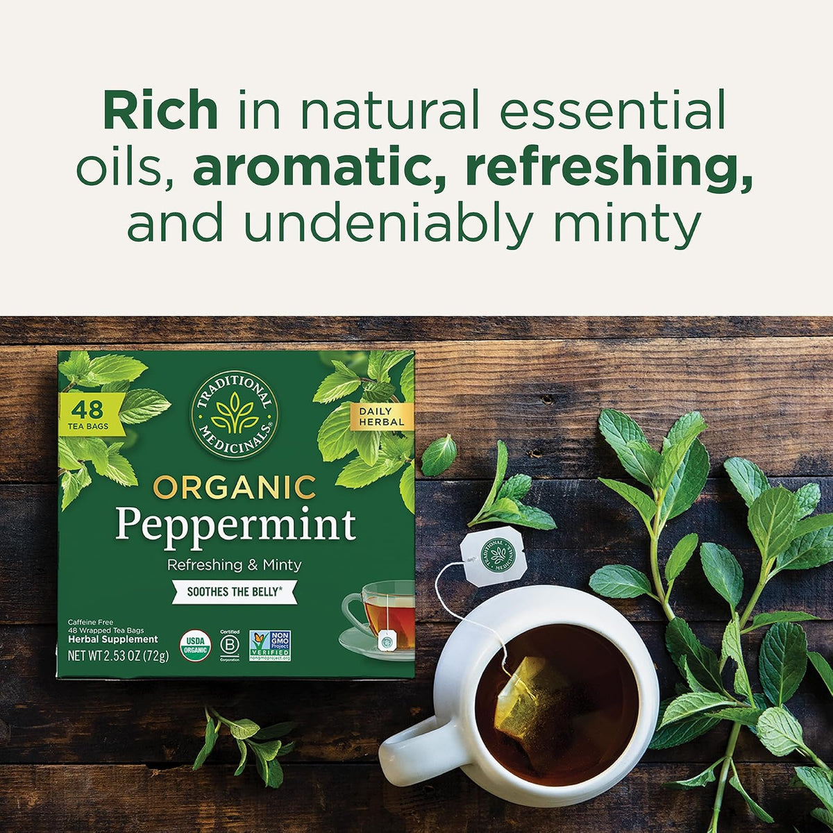 traditional medicinal peppermint tea benefits