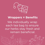 traditional medicinal raspberry leaf infusion