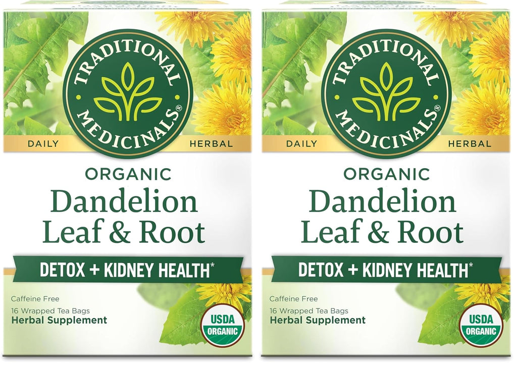 Traditional Medicinals dandelion tea bags