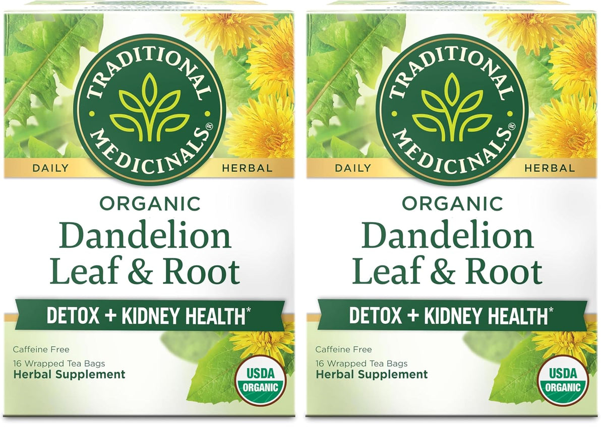 Traditional Medicinals dandelion tea bags