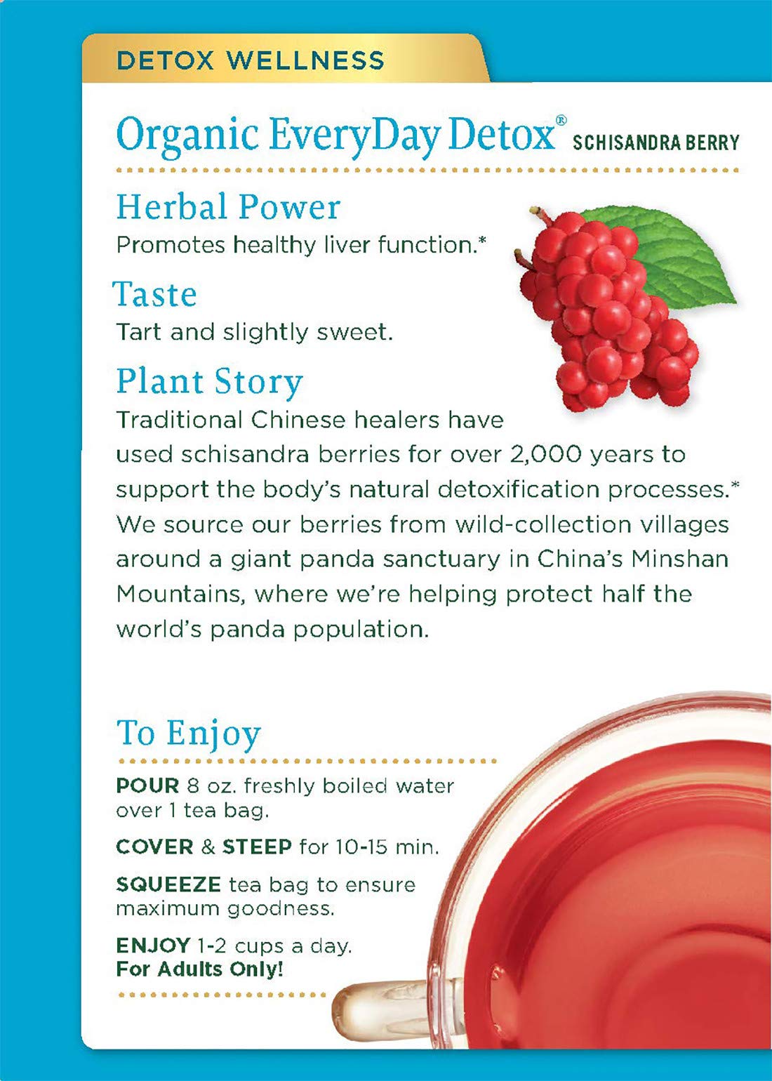 traditional medicinals detox tea