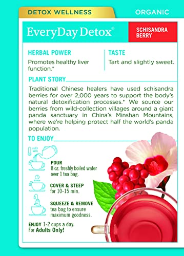 Traditional Medicinals detox tea