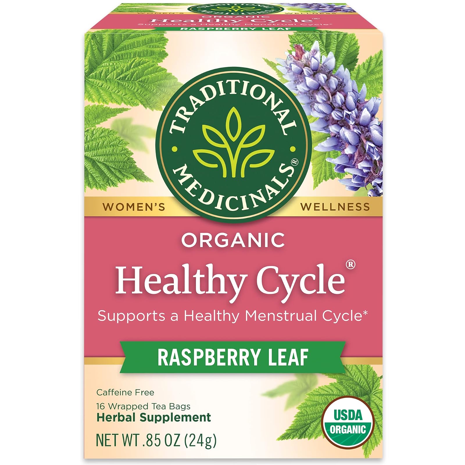 Traditional Medicinals Healthy Cycle tea