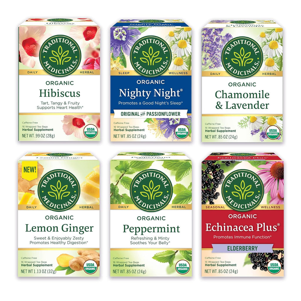 Traditional Medicinals herbal tea bags