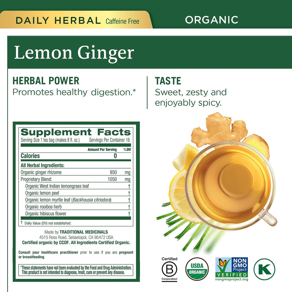 Traditional Medicinals herbal tea variety