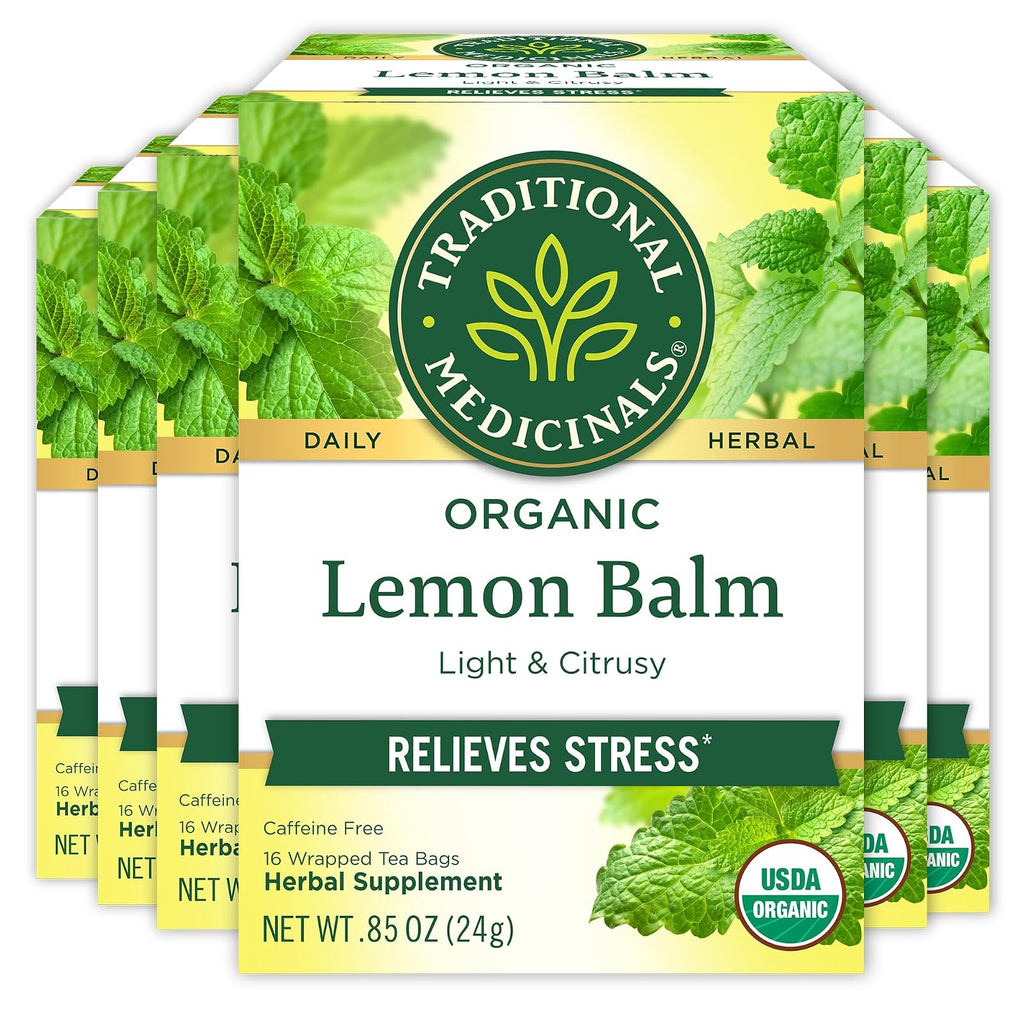 Traditional Medicinals lemon balm tea bags