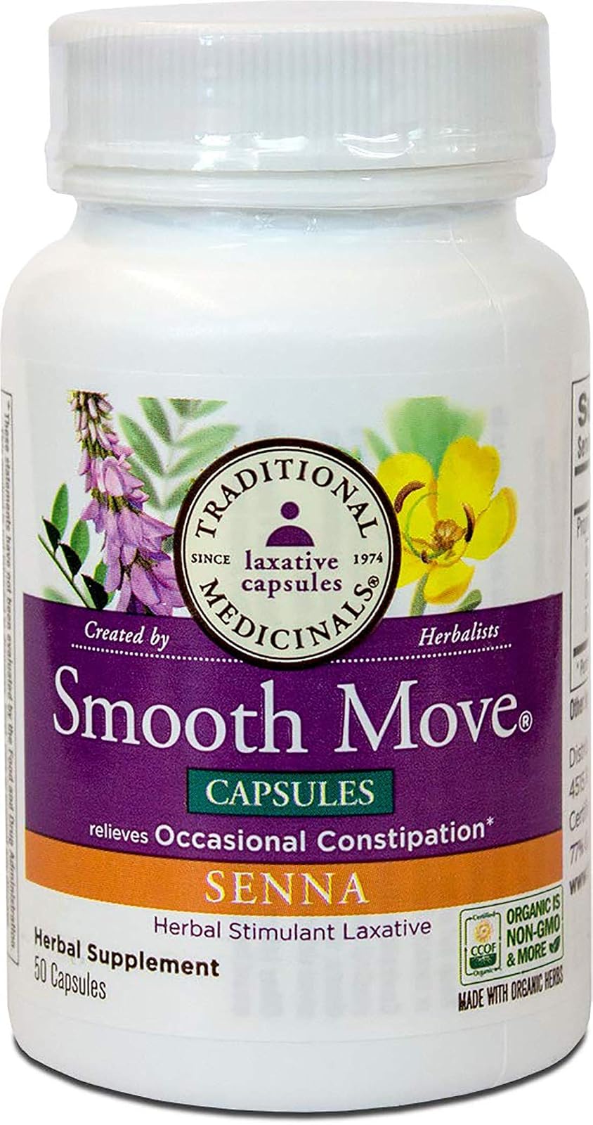 Traditional Medicinals Smooth Move capsules