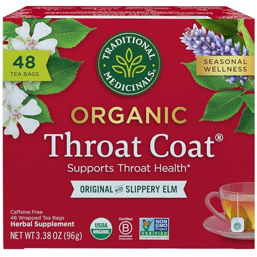 Traditional Medicinals throat coat herbal tea