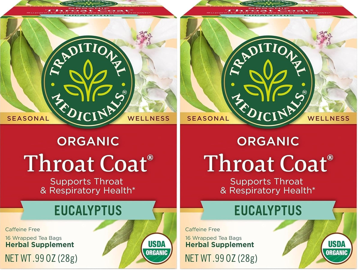 Traditional Medicinals throat coat tea benefits
