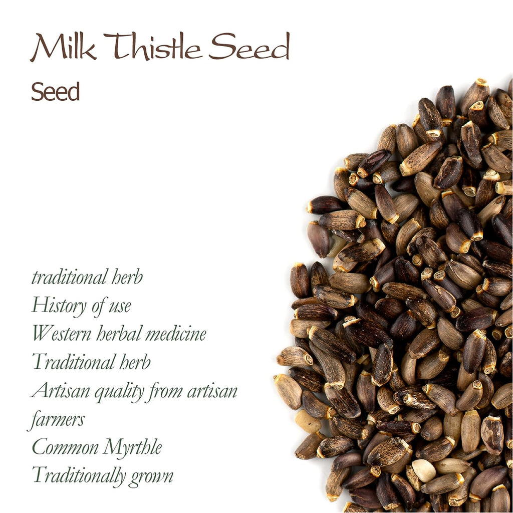 traditional milk thistle herbal remedy
