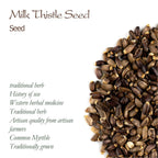 traditional milk thistle herbal remedy