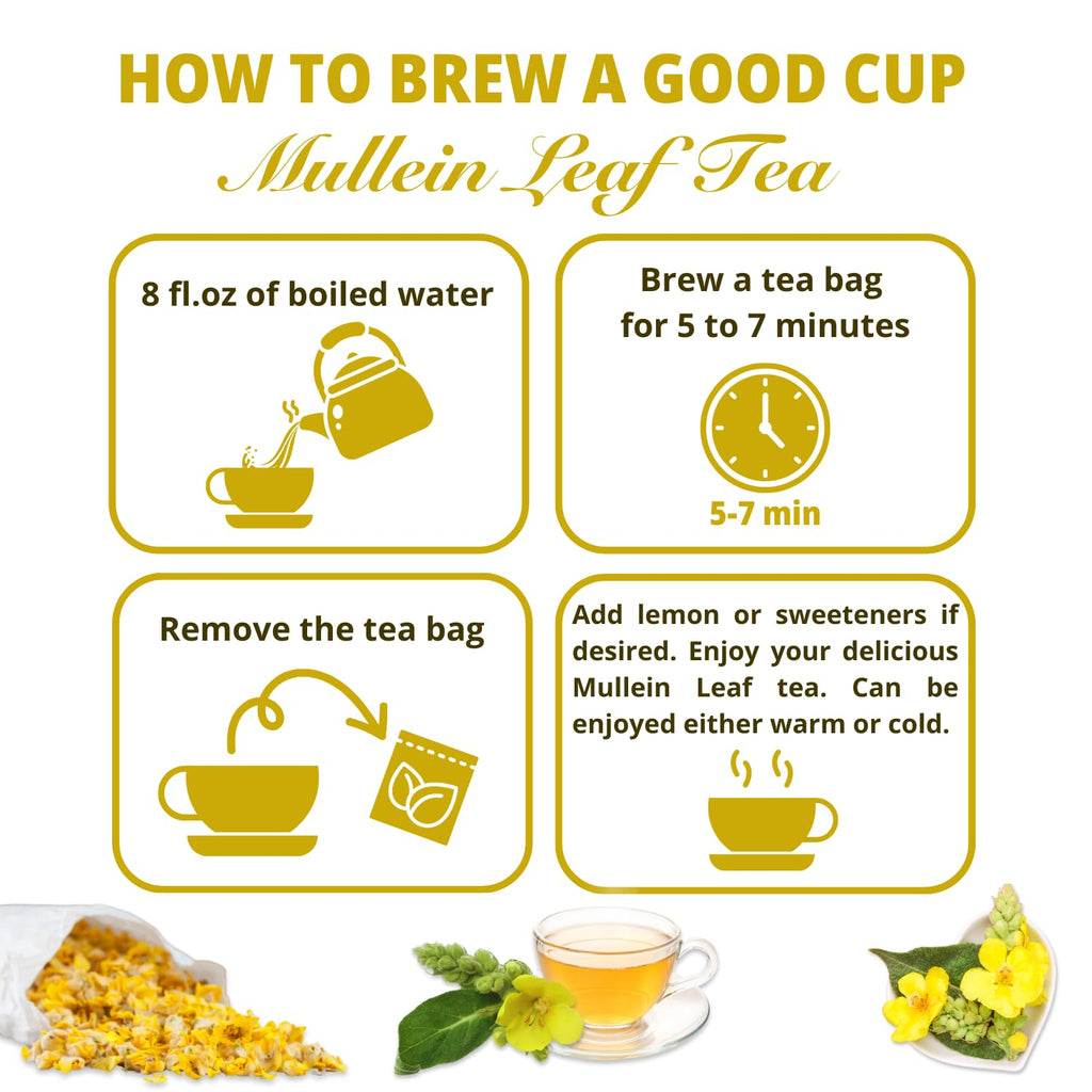 traditional mullein leaf tea experience